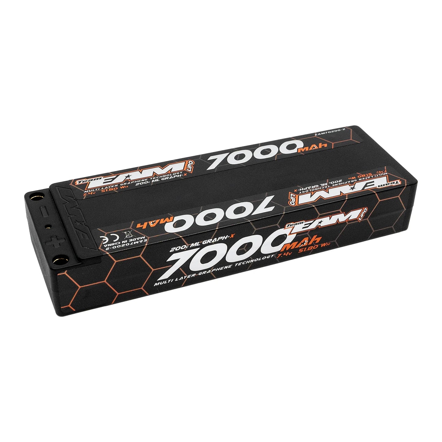 Team EAM 7000mAh 200C Multi-Layer Graphene Li-Po Battery – TargetRC