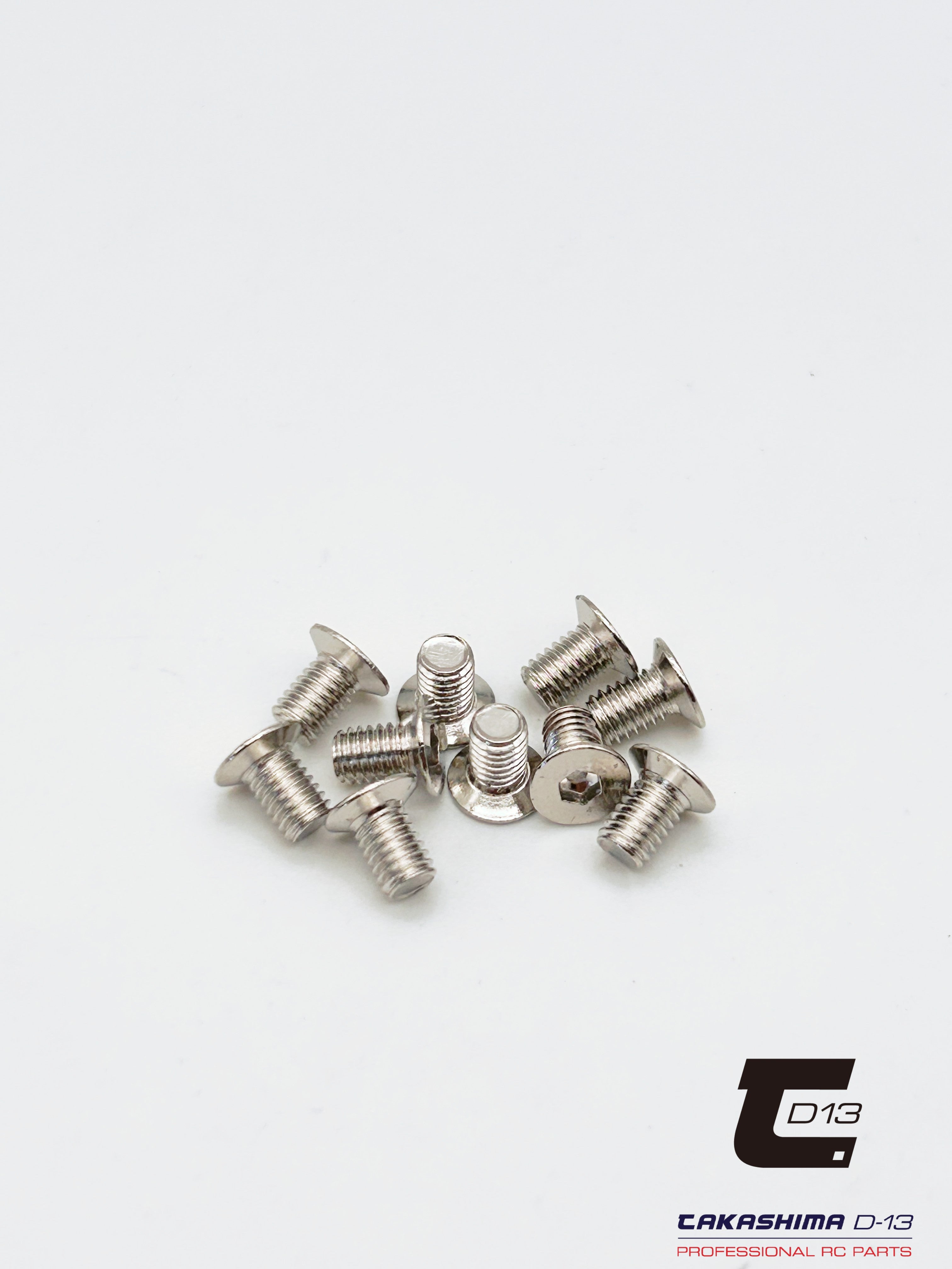Takashima D-13 120 Degree 12.9 Grade Spare Carbon Steel Screws 10pcs ...